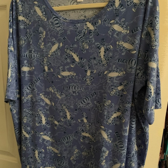 LuLaRoe | Tops | Llr Irma Disney Collection Tigger Large | Poshmark
